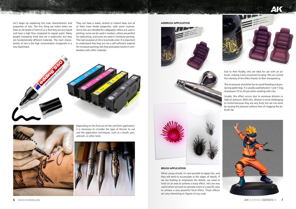 Ak Learning 16: Inks In Modeling - AK Interactive
